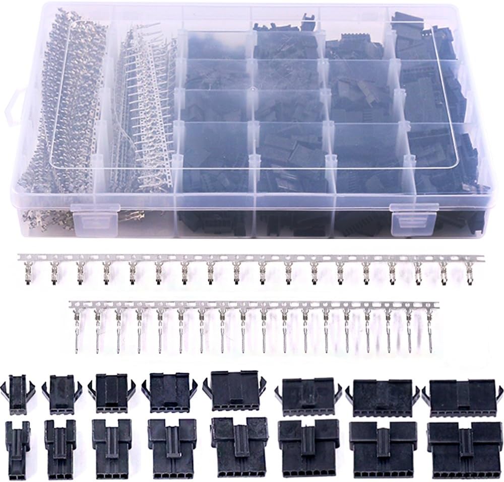 Glarks Pin intestazioni Jumper Caps assortimento Kit, Standard Computer ...