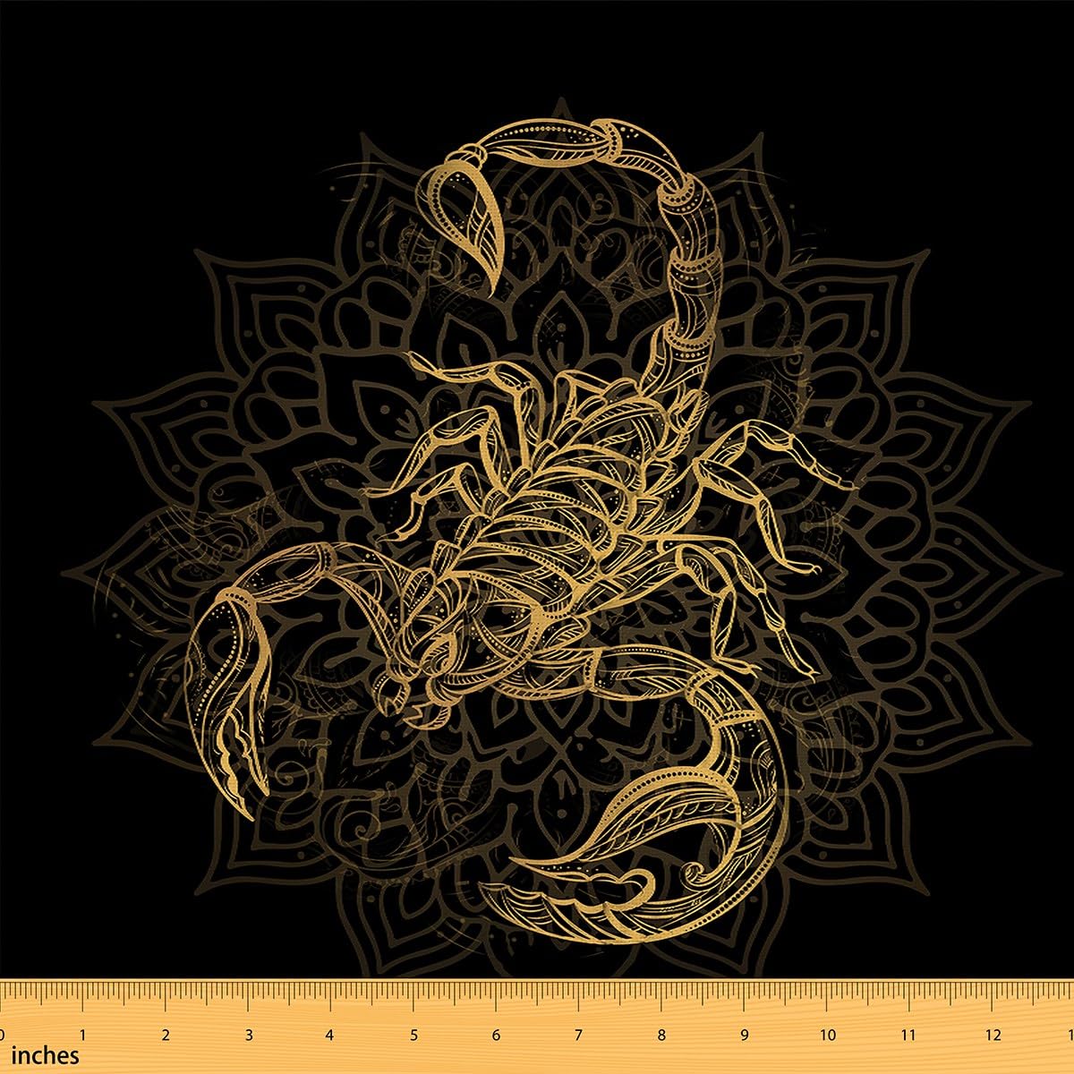 Snapklik.com : Scorpion Fabric By The Yard,Wild Animals Upholstery ...