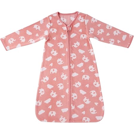 Amazon.com: DaysU Micro Fleece Baby Sleep Sack with Long Sleeves, Plush ...