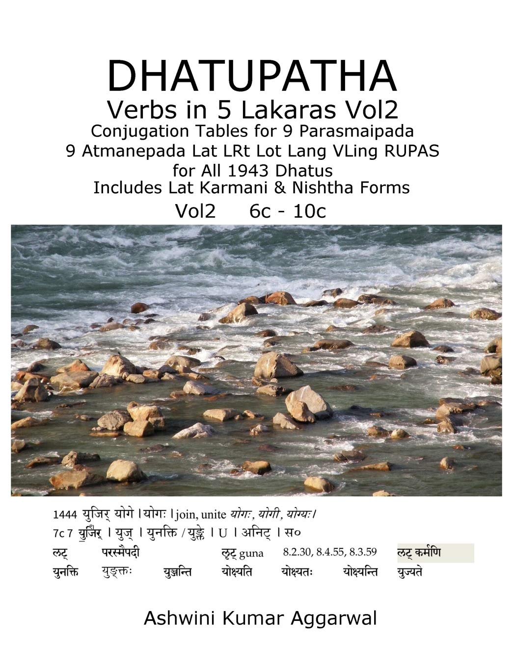 Dhatupatha Verbs In 5 Lakaras Vol2 Conjugation Tables For 9 ...