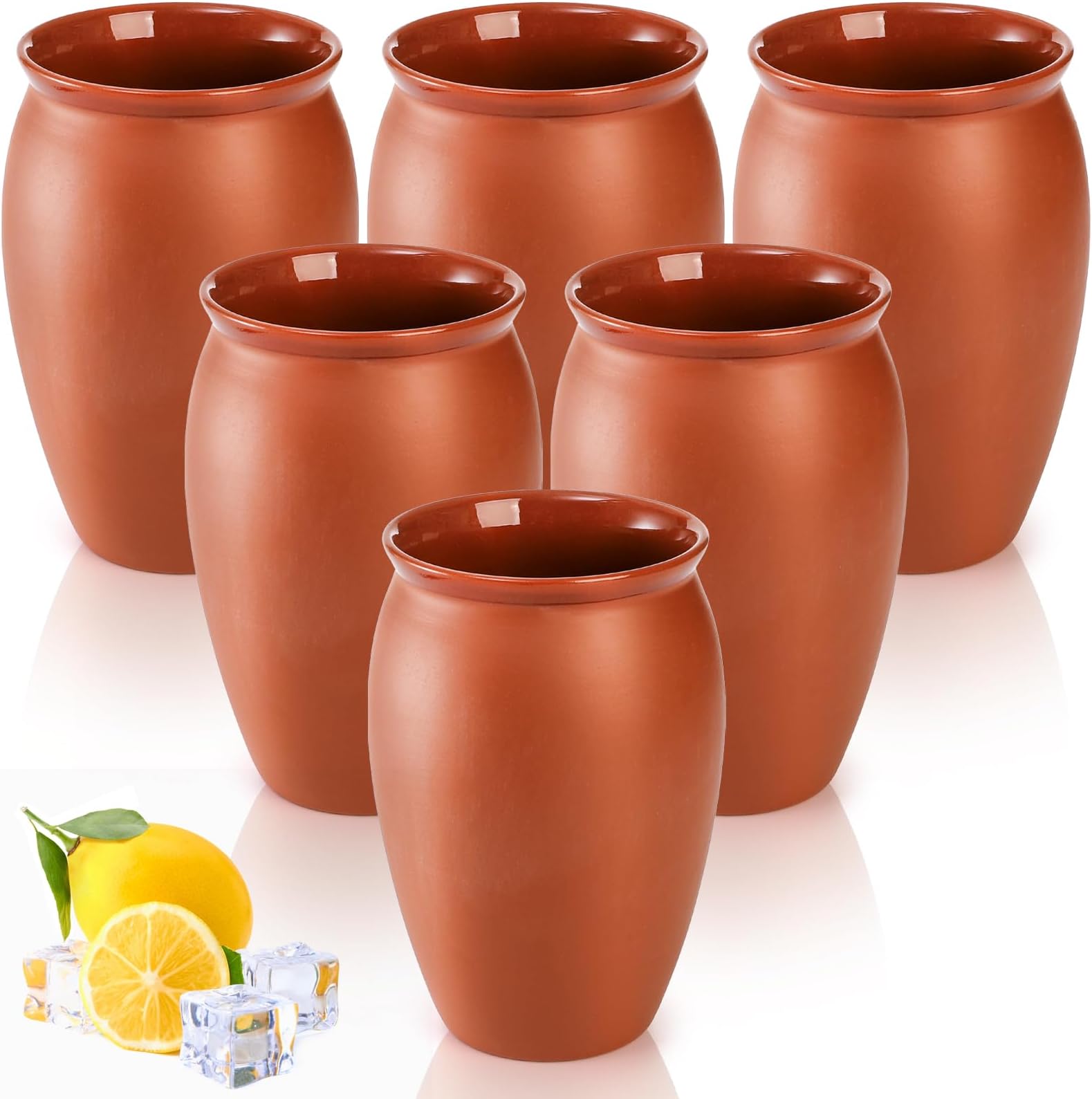 Amazon.com: Cantaritos Cups (12-14 oz) | Mexican Shot Glasses for ...