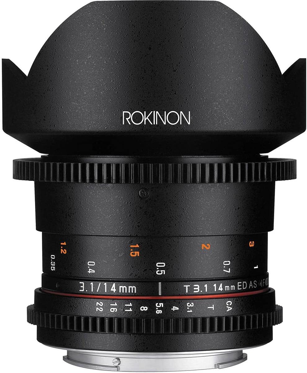 Rokinon DS50M-C Cine DS 50 mm T1.5 AS IF UMC Full Frame Cine Lens for ...