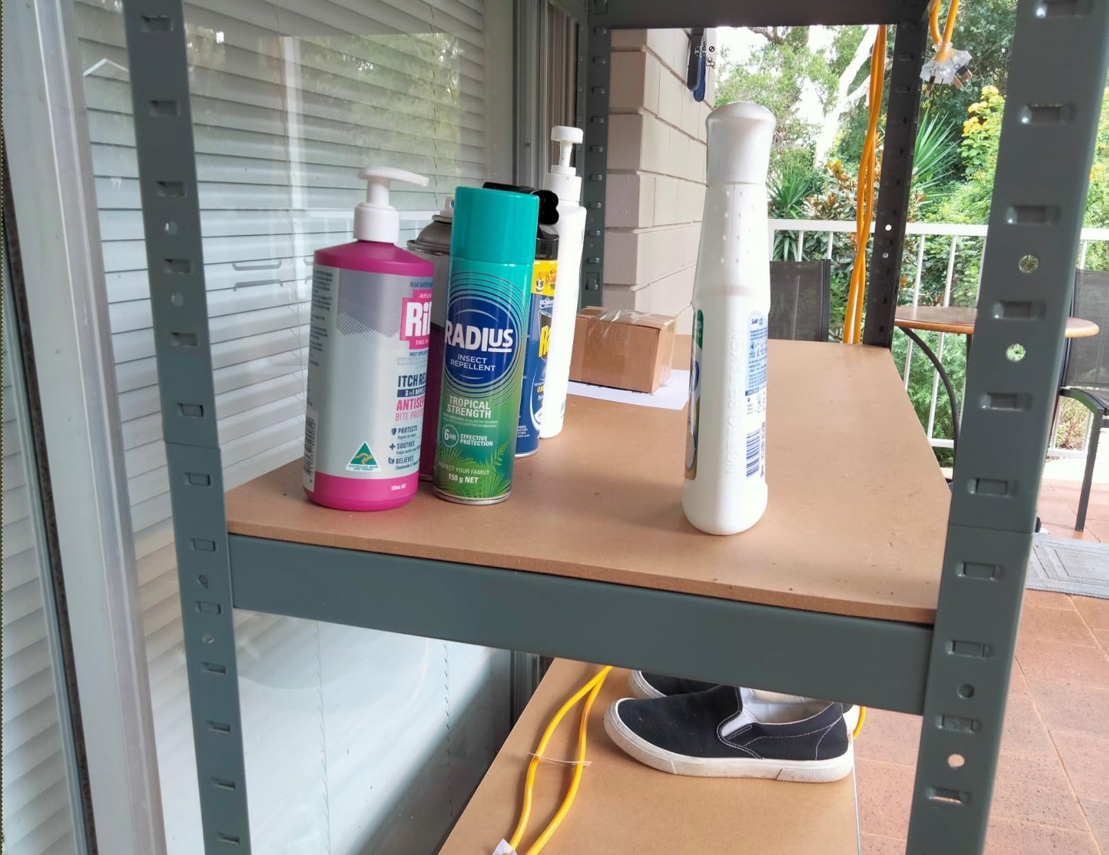 Giantex 1.8M x 0.9M Garage Shelving, 5-Tier Storage Shelves, Steel ...