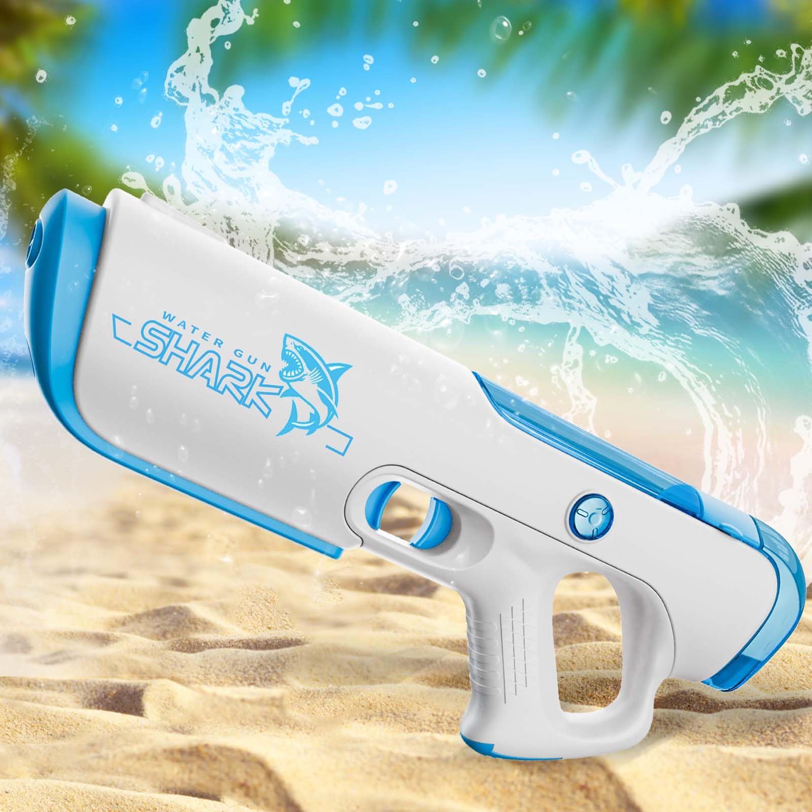 Electric Water Gun, Ultra-Long Distance Automatic Water Gun, Large ...