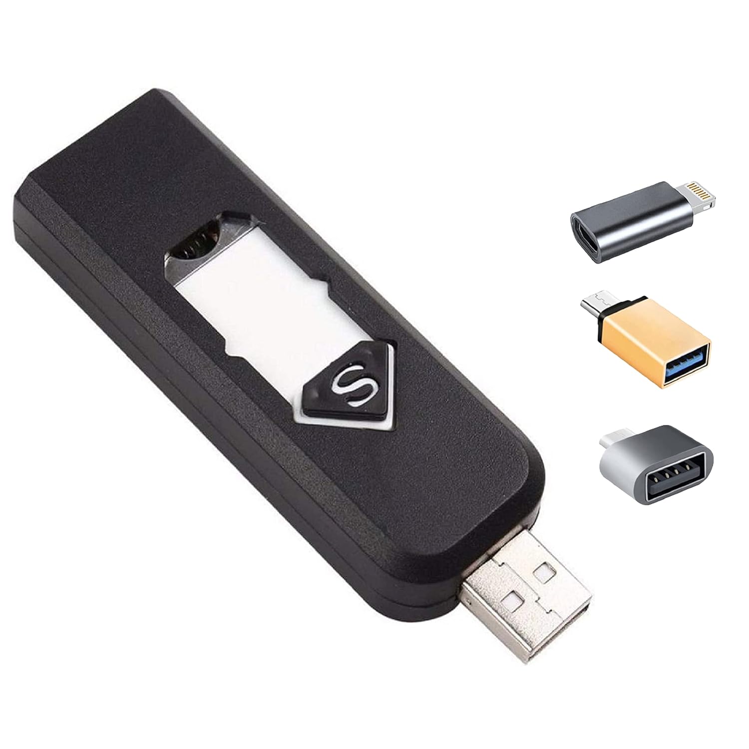 MOLOV USB Lighter Electronic USB Windproof Rechargeable Cigarette ...