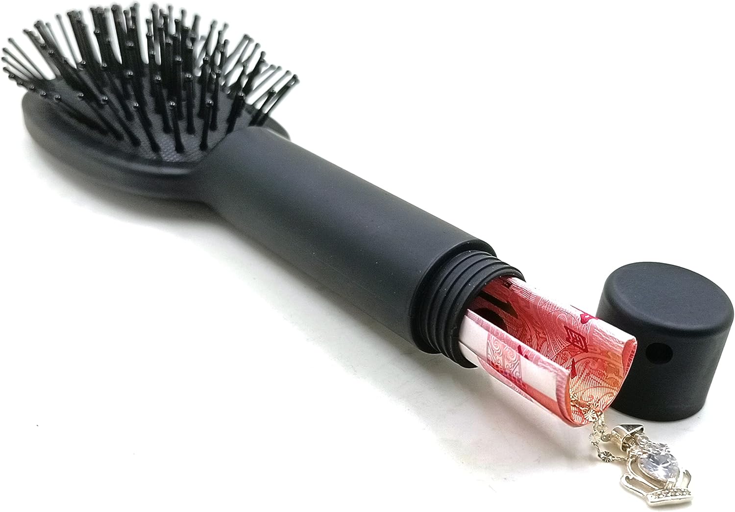 Glamza Secret Stash GENERISE Diversion Hairbrush with Hidden Storage ...