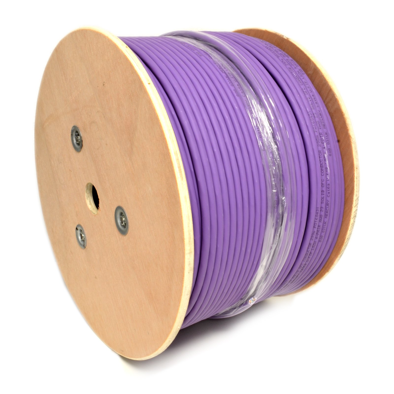 kenable Cat6A S/FTP COPPER Low Smoke LSZH 10 Gigabit Network Cable Reel ...