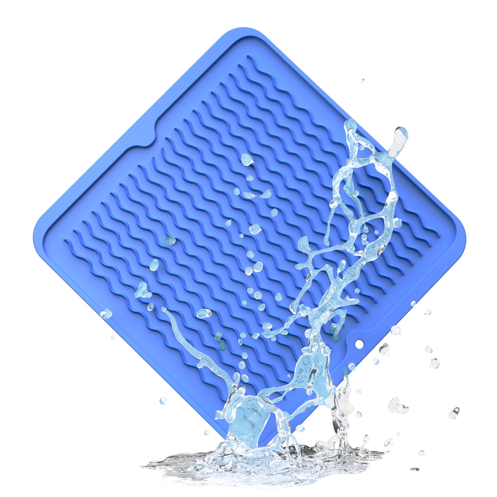 Amazon.com: ZLR Silicone Dish Drying Mat for Kitchen Counter, Eco ...