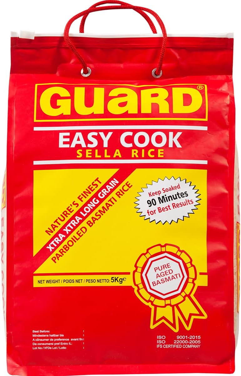 Amazon.com : Guard Ultimate Nature's longest Basmati Rice 10lb ...