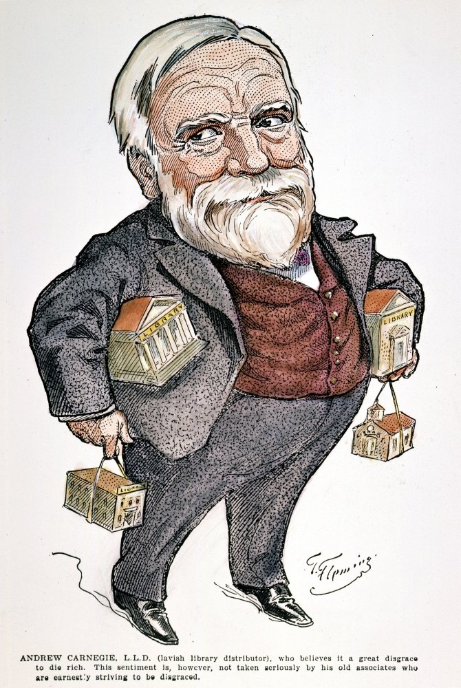 Caricatura Politica De Carnegie