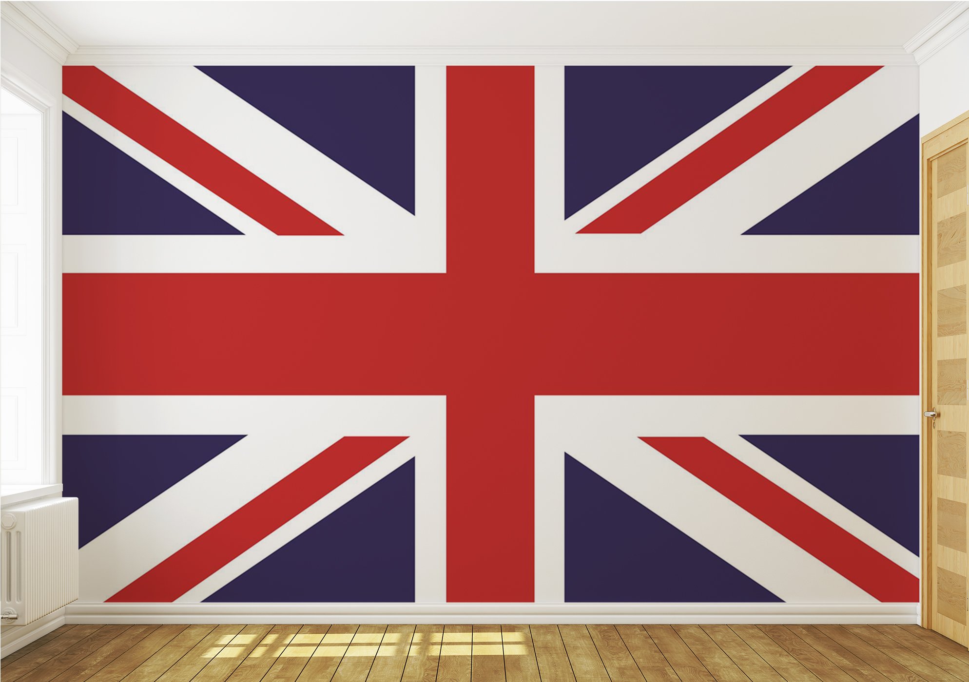 Union Jack Behang Unito Hookedonwalls New Wave 24835 Kleur Mijn