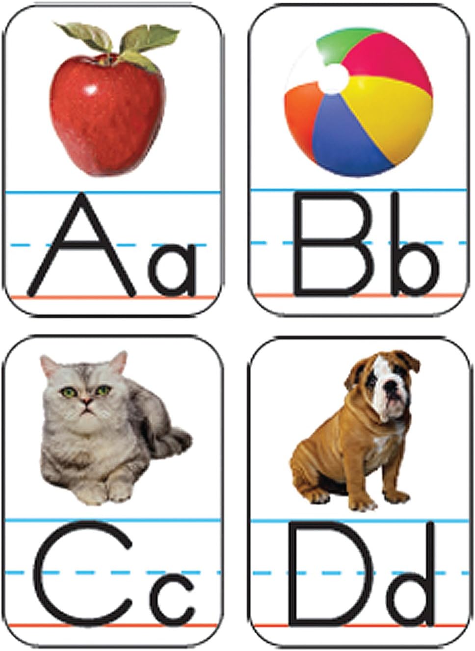 Amazon.com: Carson Dellosa 156 Alphabet Stickers, Photographic ABC ...