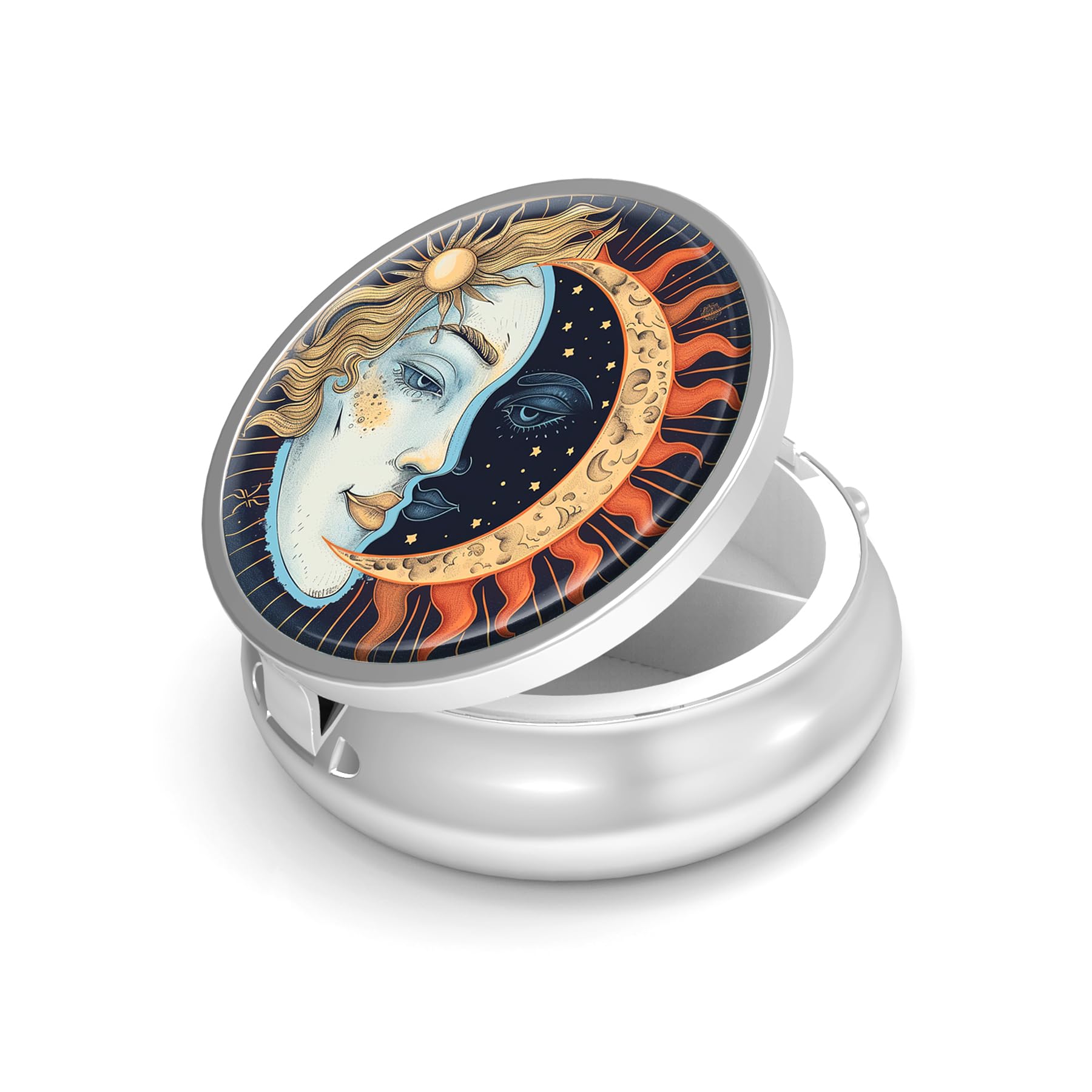 Amazon.com: Pill Box, Pill Container for Purse & Pocket, Small Pill ...