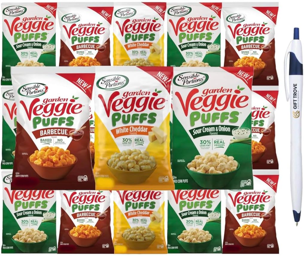 Amazon.com: Sensible Portions Garden Veggie Snacks (Veggie Puffs ...