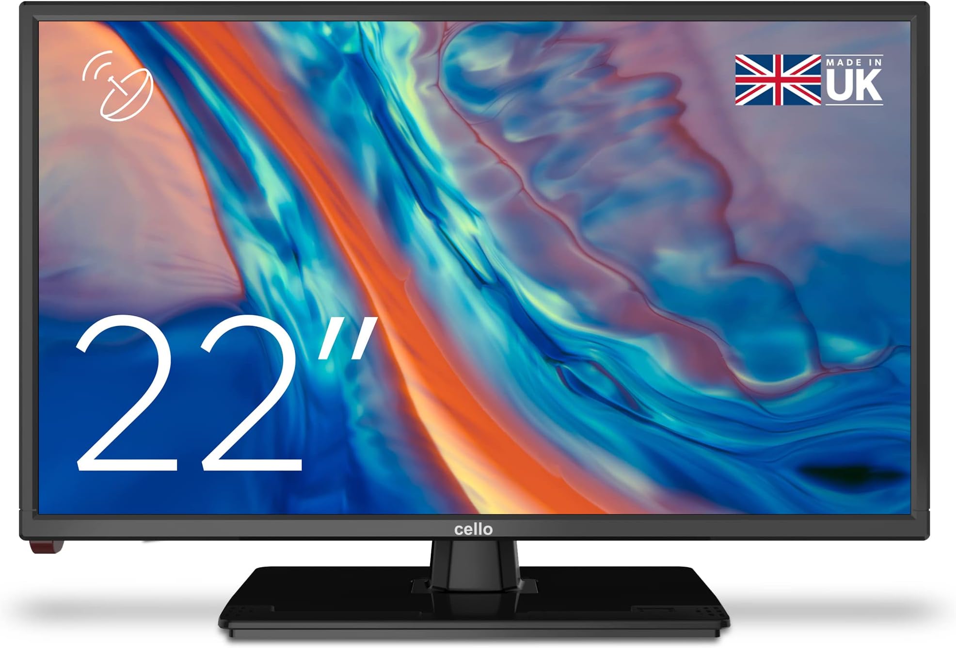 Cello Z0222 22 inch Full HD LED TV with Freeview HD DVB-T2, and Built ...