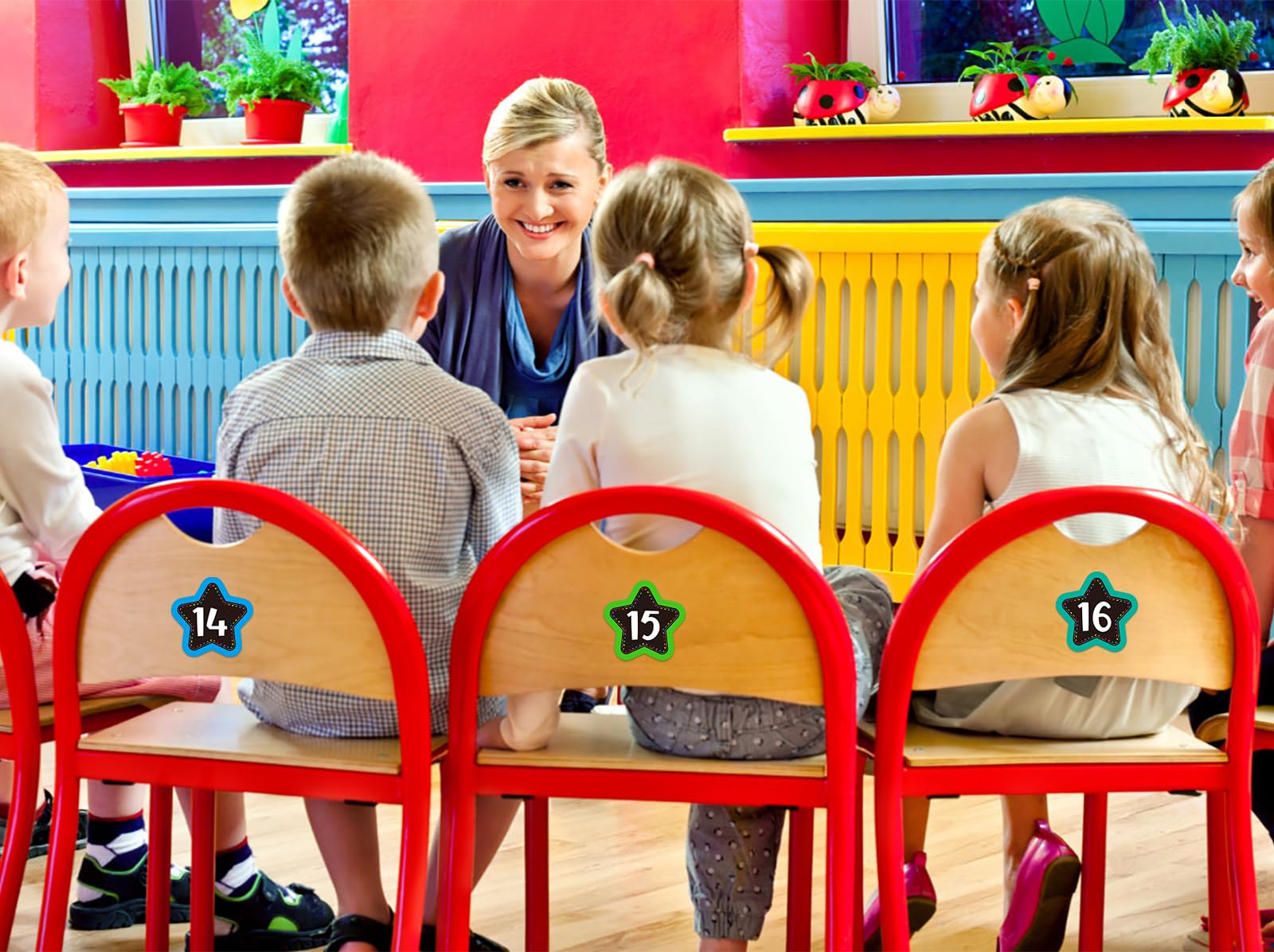 Snapklik.com : Classroom Line Up Stickers - 36PCS Classroom Floor ...