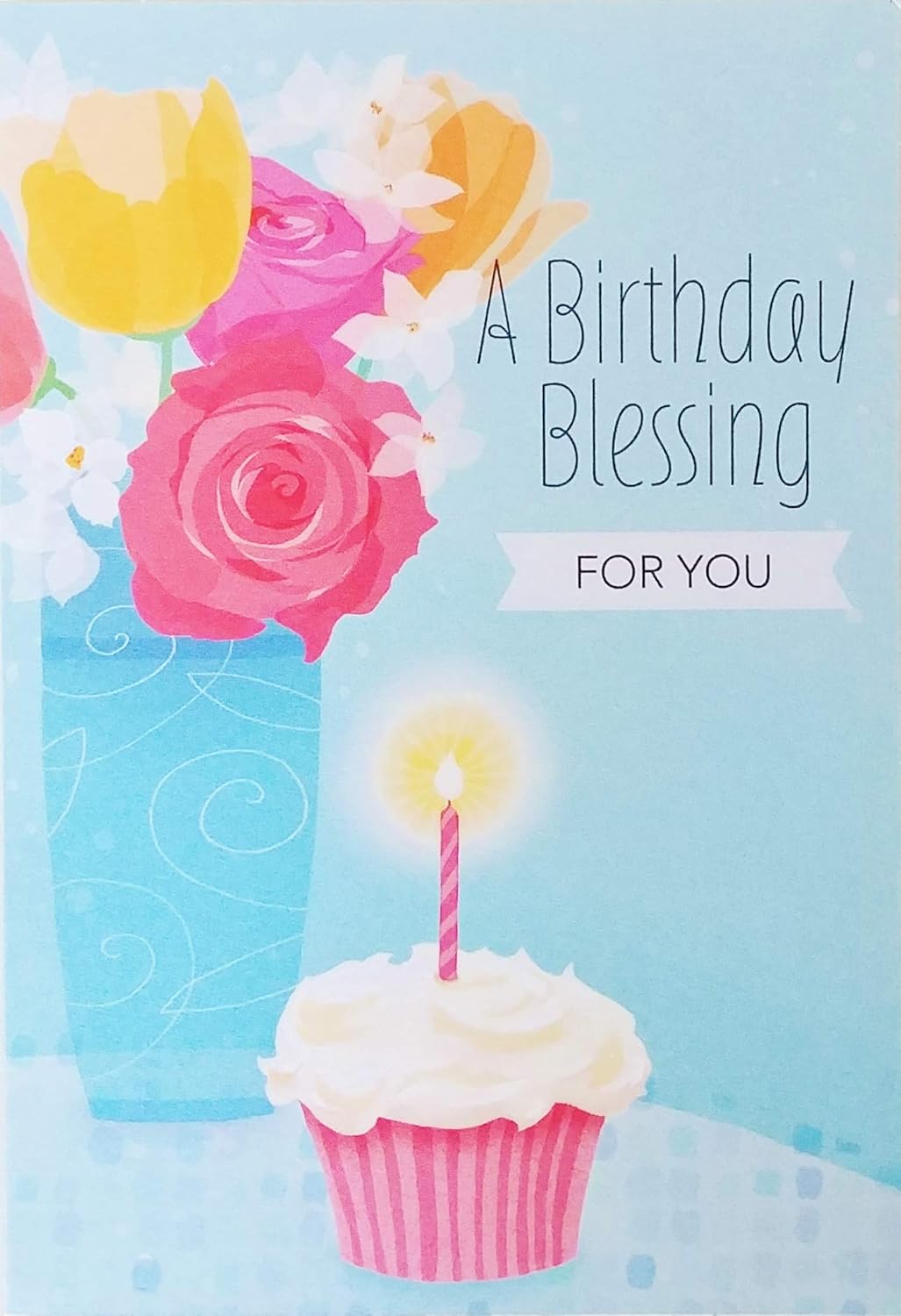 Amazon Greeting Card A Birthday Blessing For You Religious Amazon Greeting Card A Birthday Blessing For You Religious