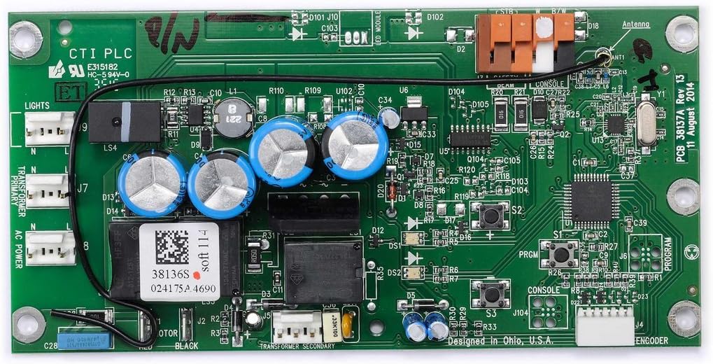 Amazon.com: Genie 38647S.S Control Board for 1035, 2028 Garage Door ...