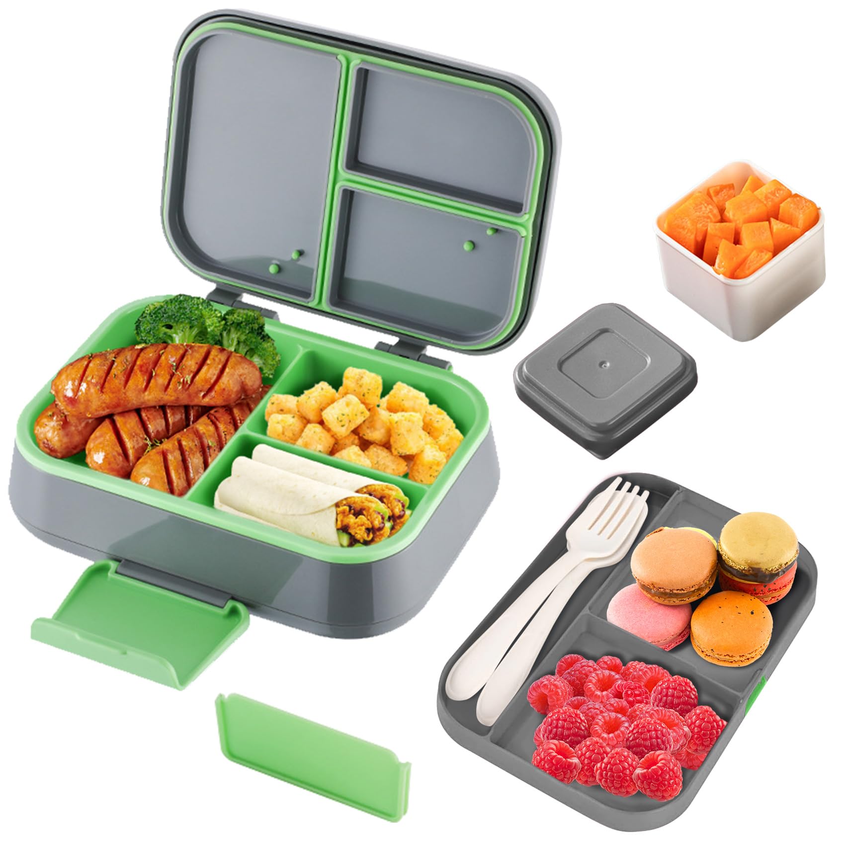 Amazon.com: Bento Box Adult Lunch Box,Lunch Containers with ...
