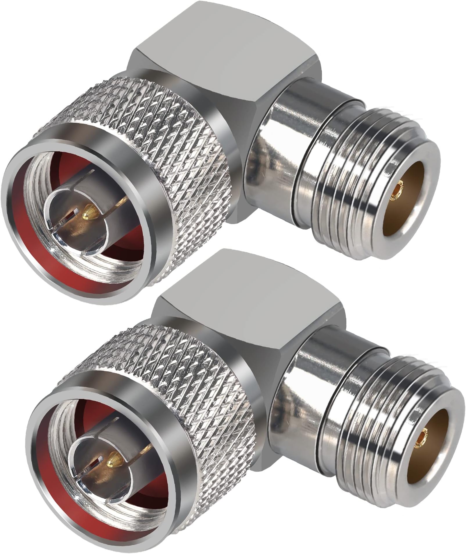 TUOLNK N Typ Winkeladapter N Stecker auf N Buchse 90 Grad L förmiger RF ...