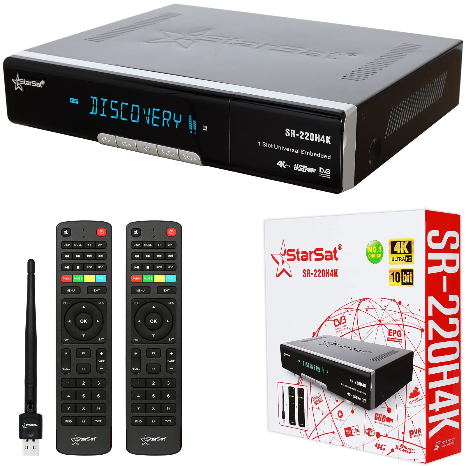 Starsat Sr 220h4k Satellite Receiver Advanced Features Multi Satellite ...
