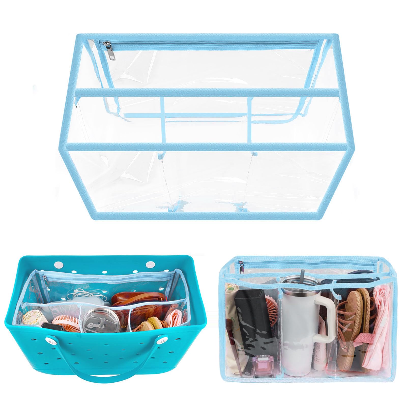 Amazon.com: Yesongreat Waterproof Clear Bag Insert for Bogg Bag X Large ...