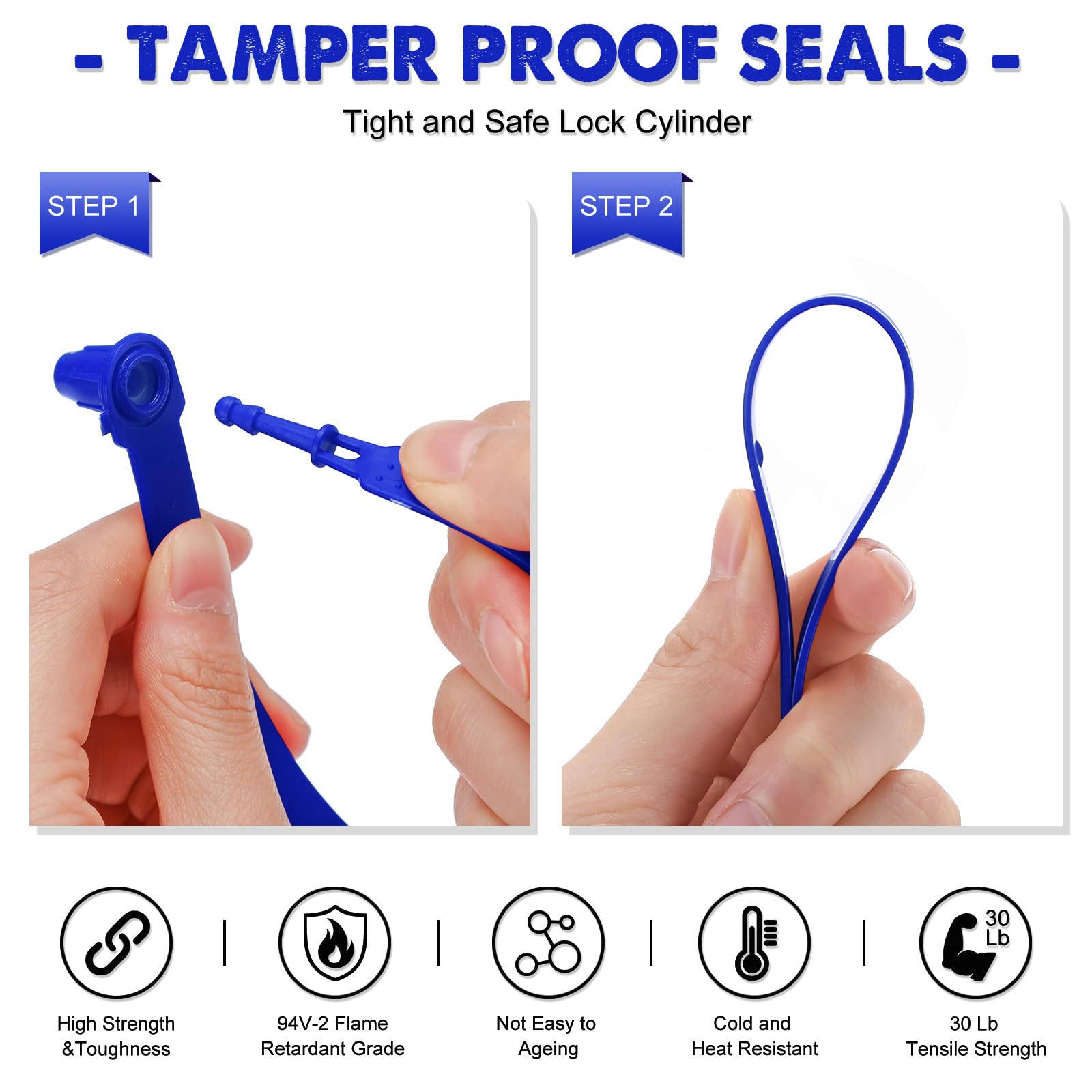 Snapklik.com : Roowest 1000 Pcs Plastic Truck Trailer Door Seals ...