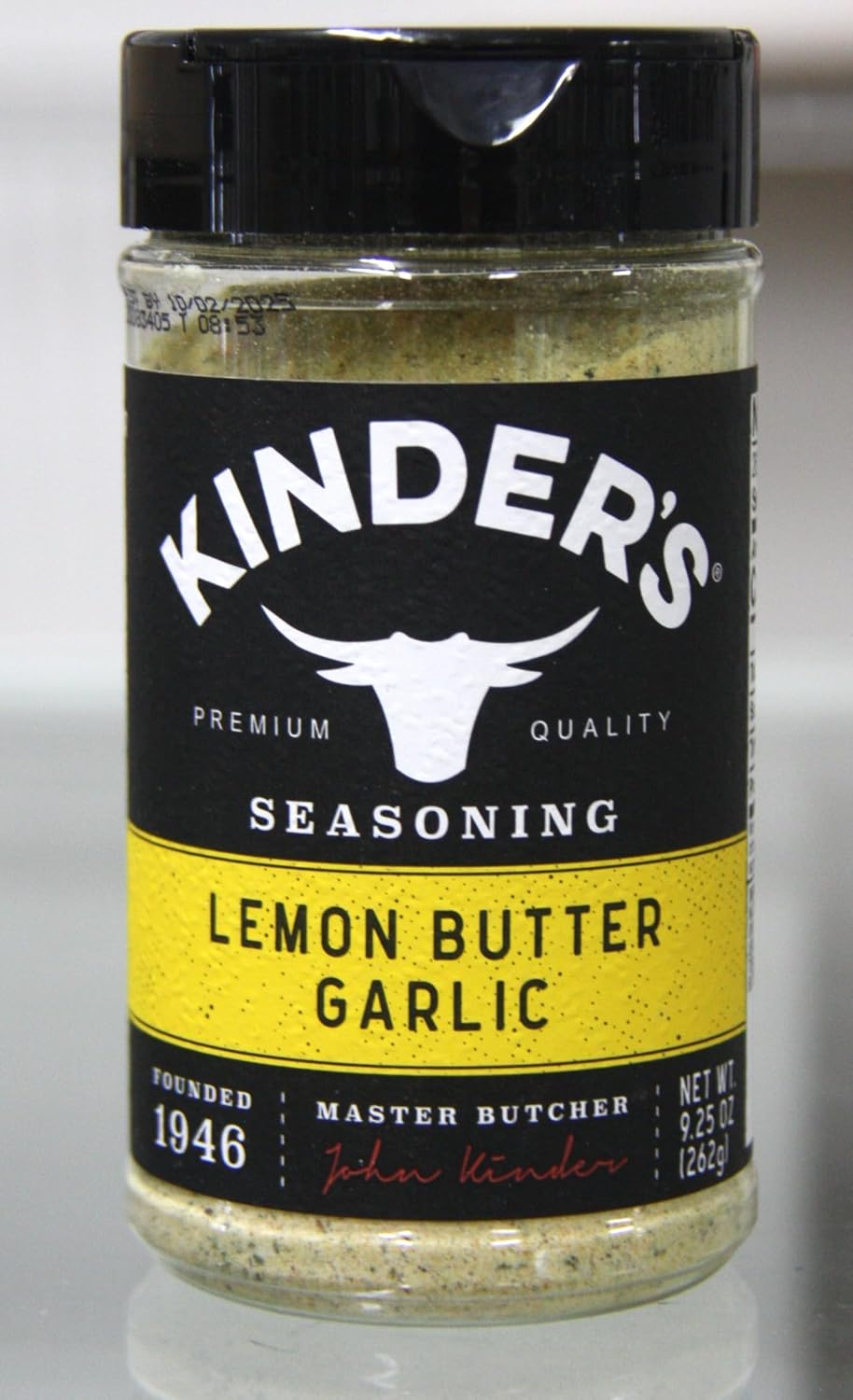 Amazon.com : GENERIC Kinde Lemon Butter and Garlic Seasoning 9.25 OZ, 1.4 Ounce (Pack of 1 ...