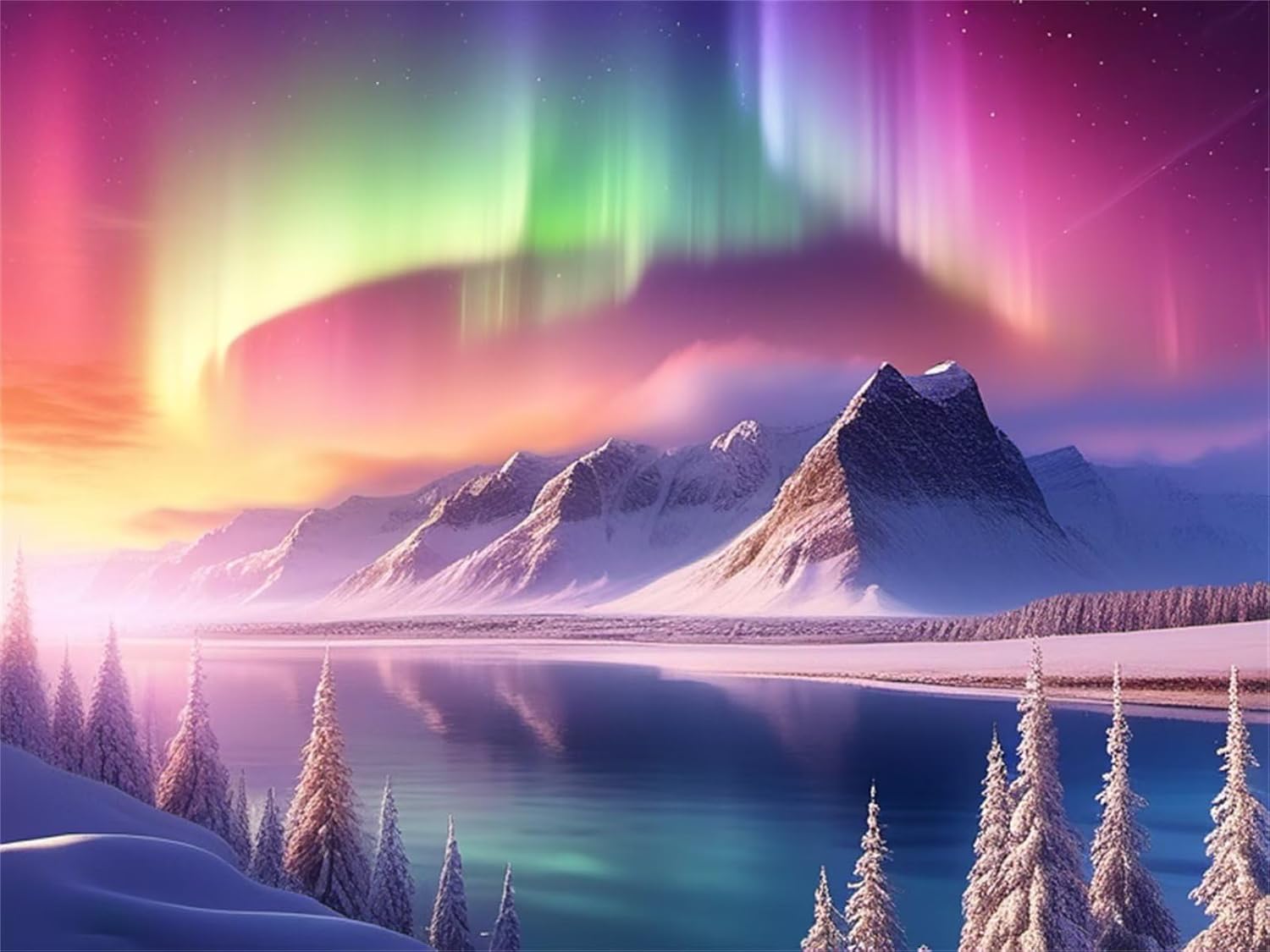 Amazon.com: 5D Diamond Painting Kits Colour Aurora Borealis Diamond Art ...