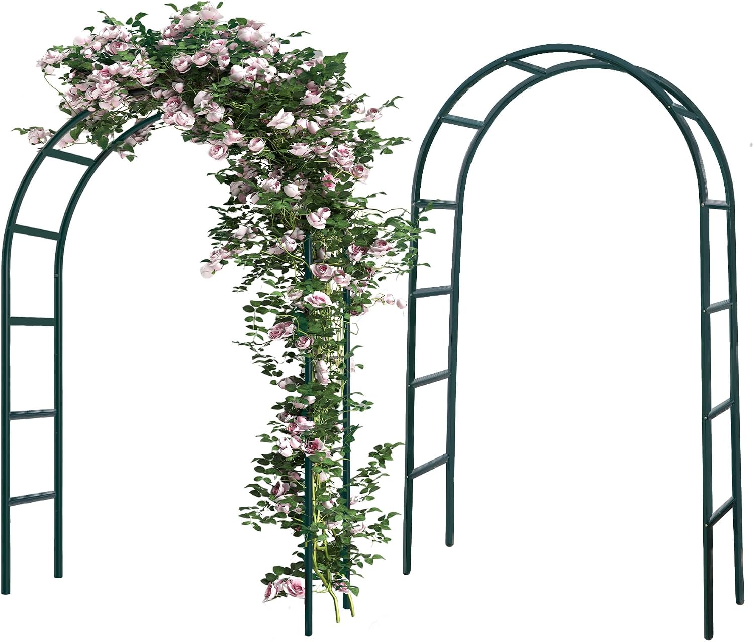 Amazon.com : RUBFAC Metal Garden Arch, Wedding & Event Decoration ...