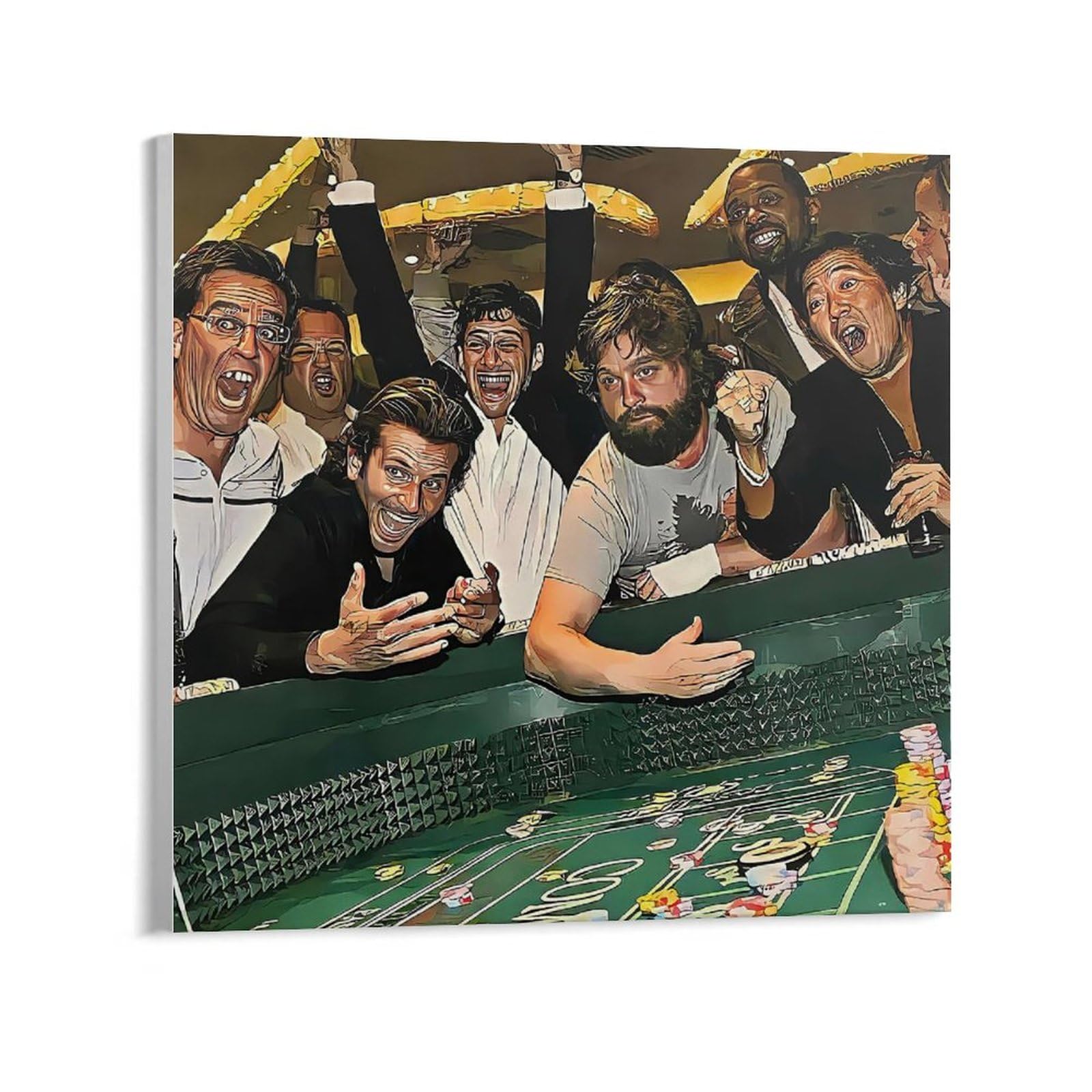 Amazon.com: IGDOXKP The Hangover Movie Art Cover Poster (3) Canvas ...
