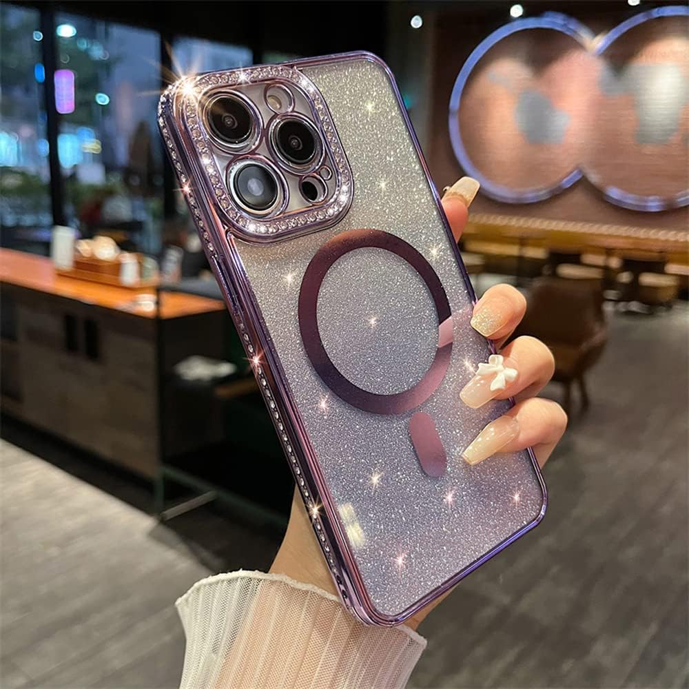 Amazon.com: LZGHOYF iPhone 13 Pro Max Magnetic Case Compatible with ...