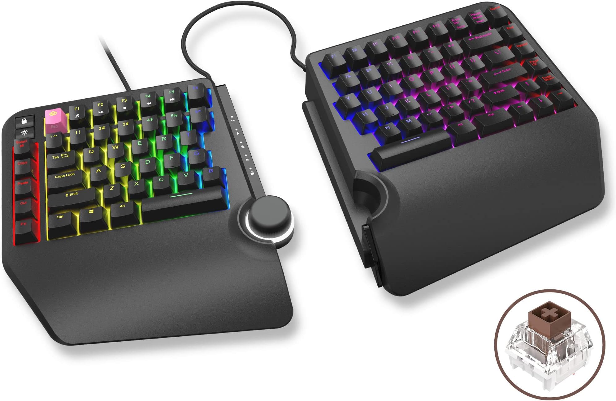Amazon.com: Razer Orbweaver Chroma Gaming Keypad: Mechanical Key ...