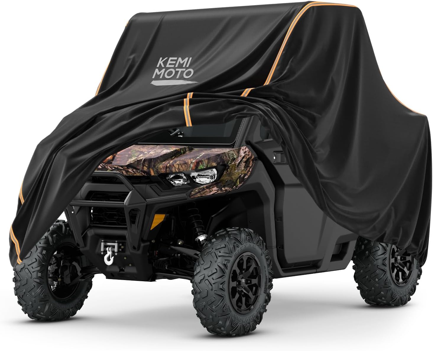 Kemimoto UTV Cover 126in x 70in x 75in All-Weather Protection UTV Cover ...