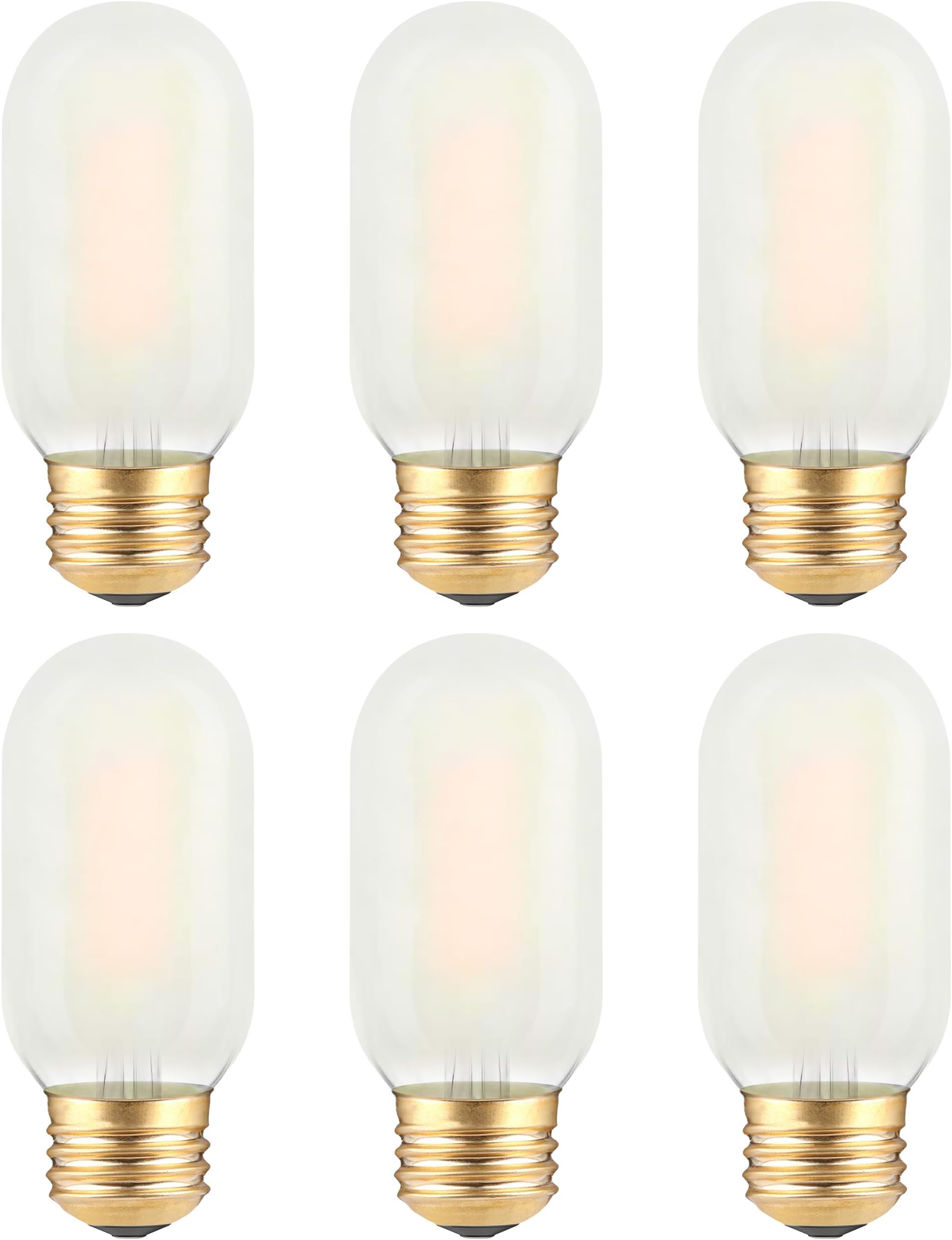 Lxcom Lighting Dimmable 1W G40/G14 Edison LED Filament Globe Light ...