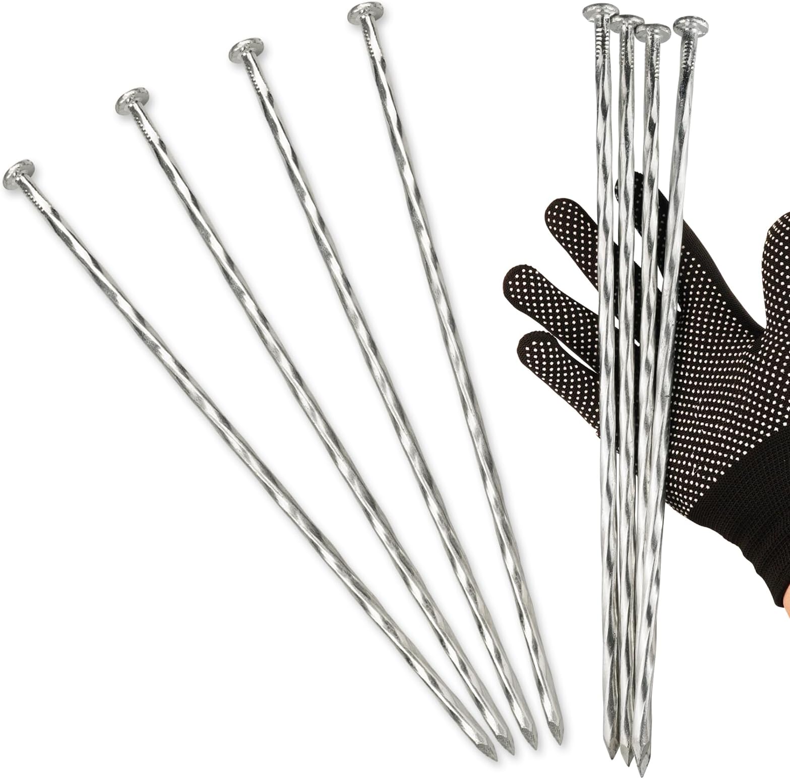 Amazon.com : One Stop Outdoor USA Made - (10-Pack) 12 inches Long, 3 ...