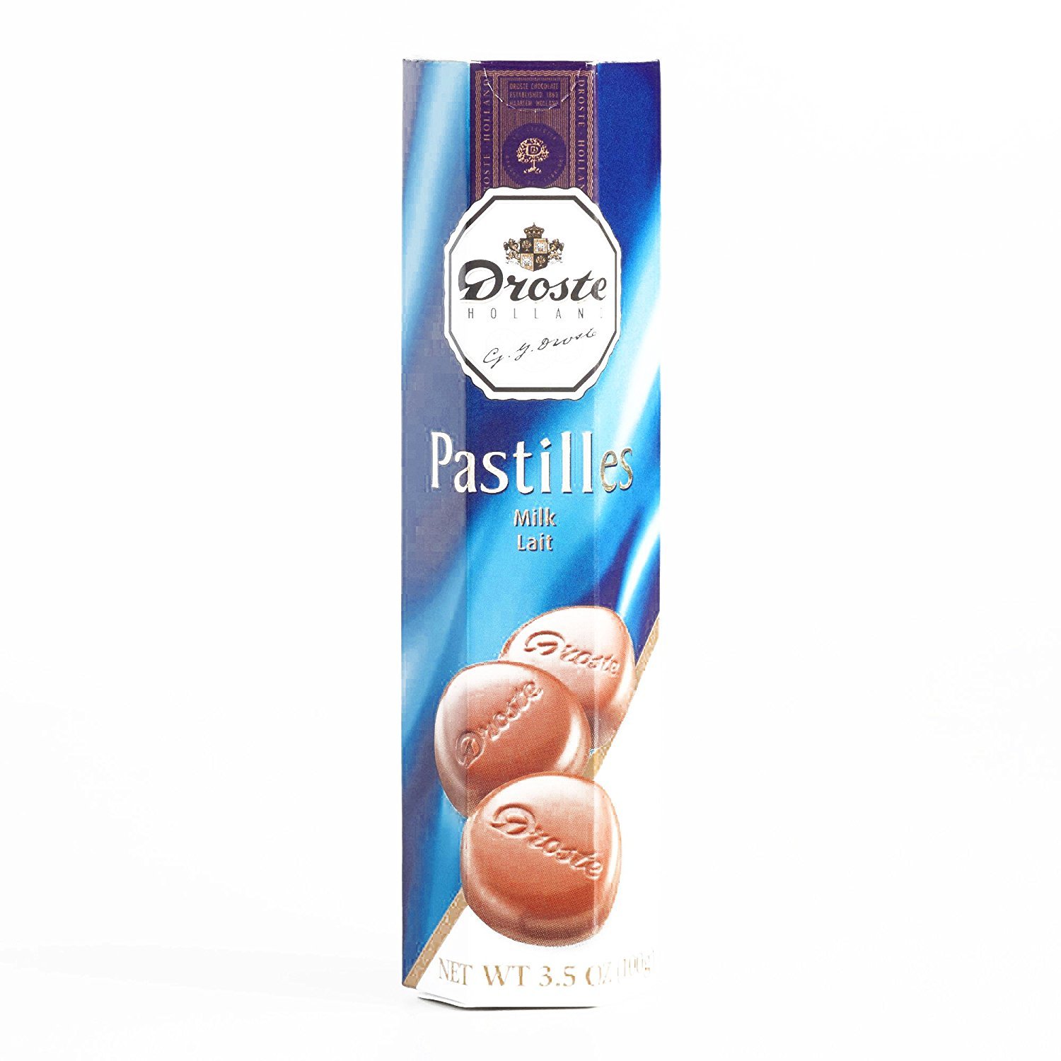 Amazon.com: Droste Milk Chocolate Pastilles 3.5 oz each (1 Item Per ...