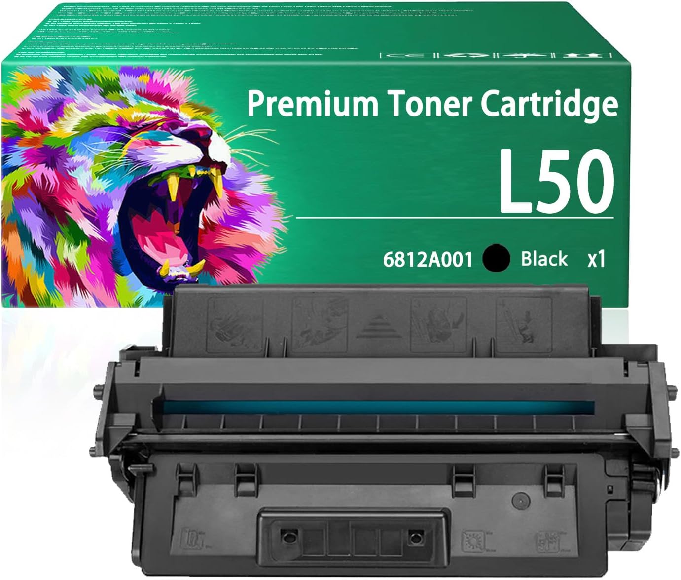 Amazon.com: ERNZAT L50 Toner Cartridge Compatible for Canon L-50 ...