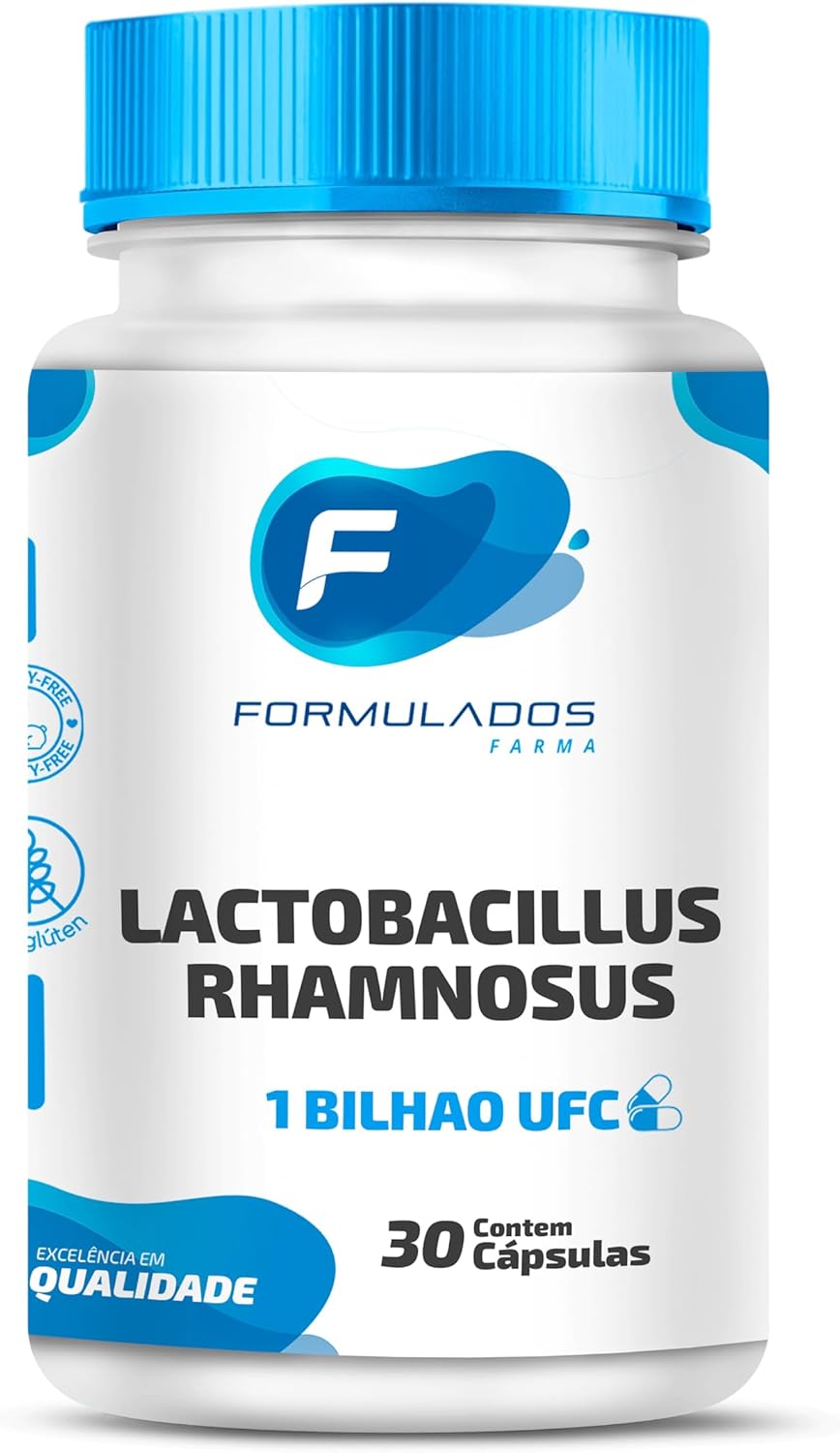Lactobacillus Rhamnosus 1 Bilhão Ufc 90 Cápsulas | Amazon.com.br