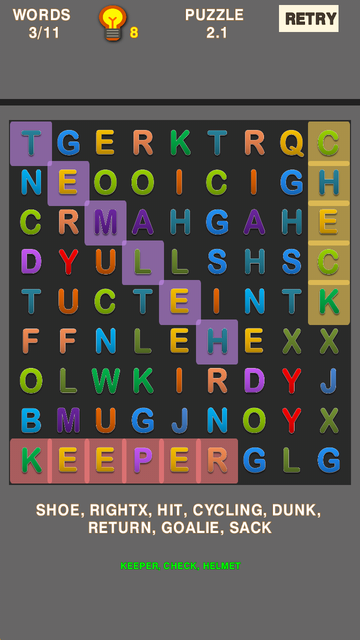 Simple Word Search Puzzle - App on Amazon Appstore