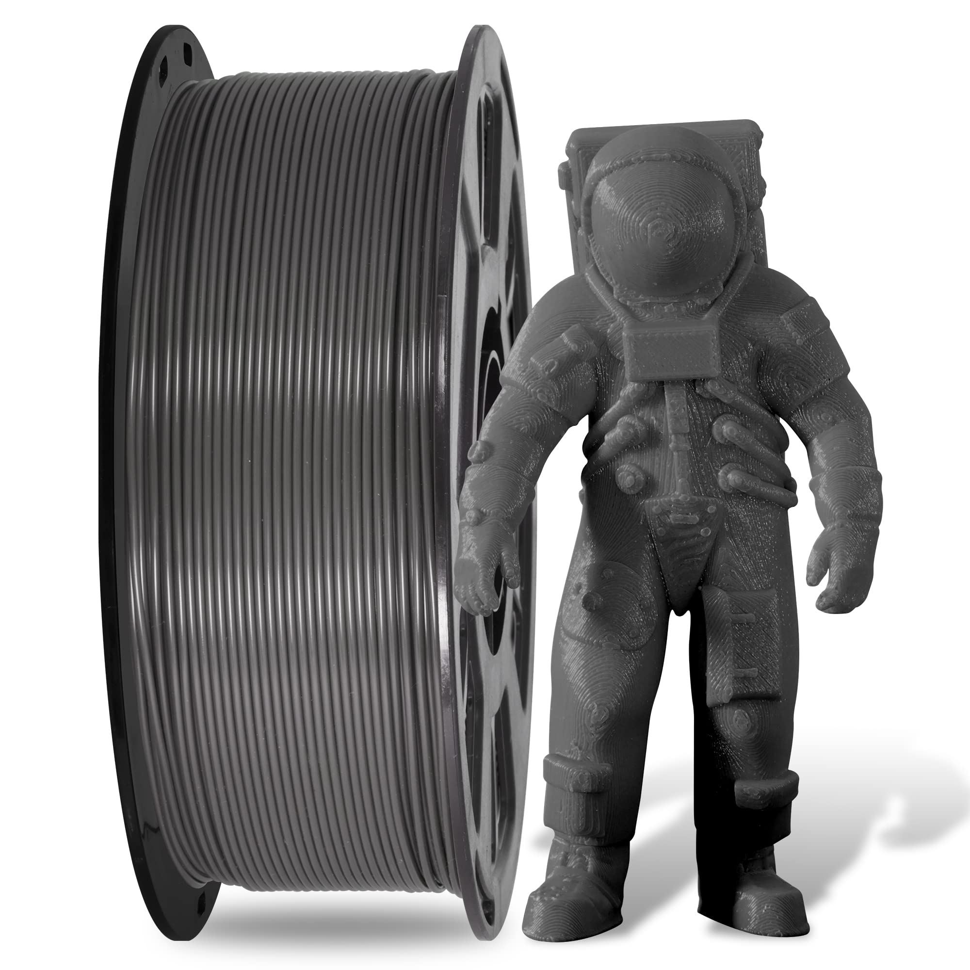 Amazon.com: 1KG Dark Grey PLA Plus Pro 3D Filament, Perfectly for ...