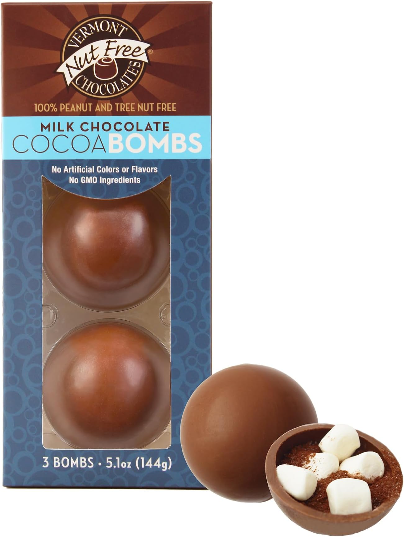 Amazon.com: Hot Chocolate Bombs by Chocolate Works, Premium Hot Cocoa ...