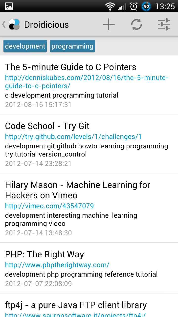 Droidicious Free - App on Amazon Appstore