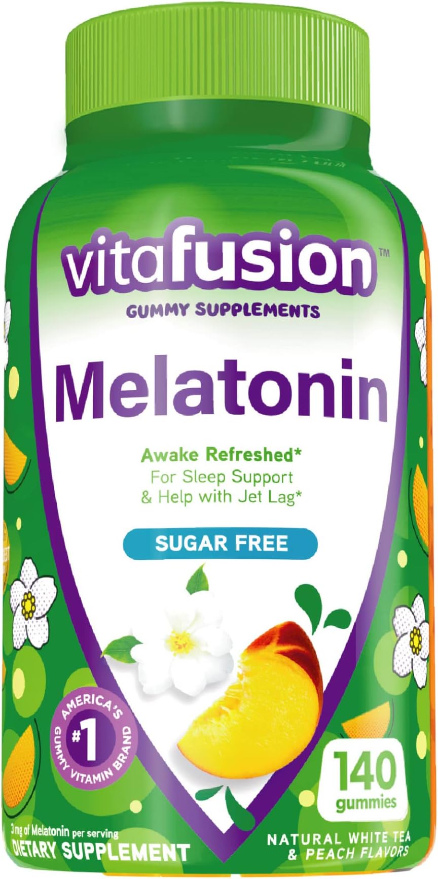 Amazon.com: Vitafusion Max Strength Melatonin Gummy Supplements ...