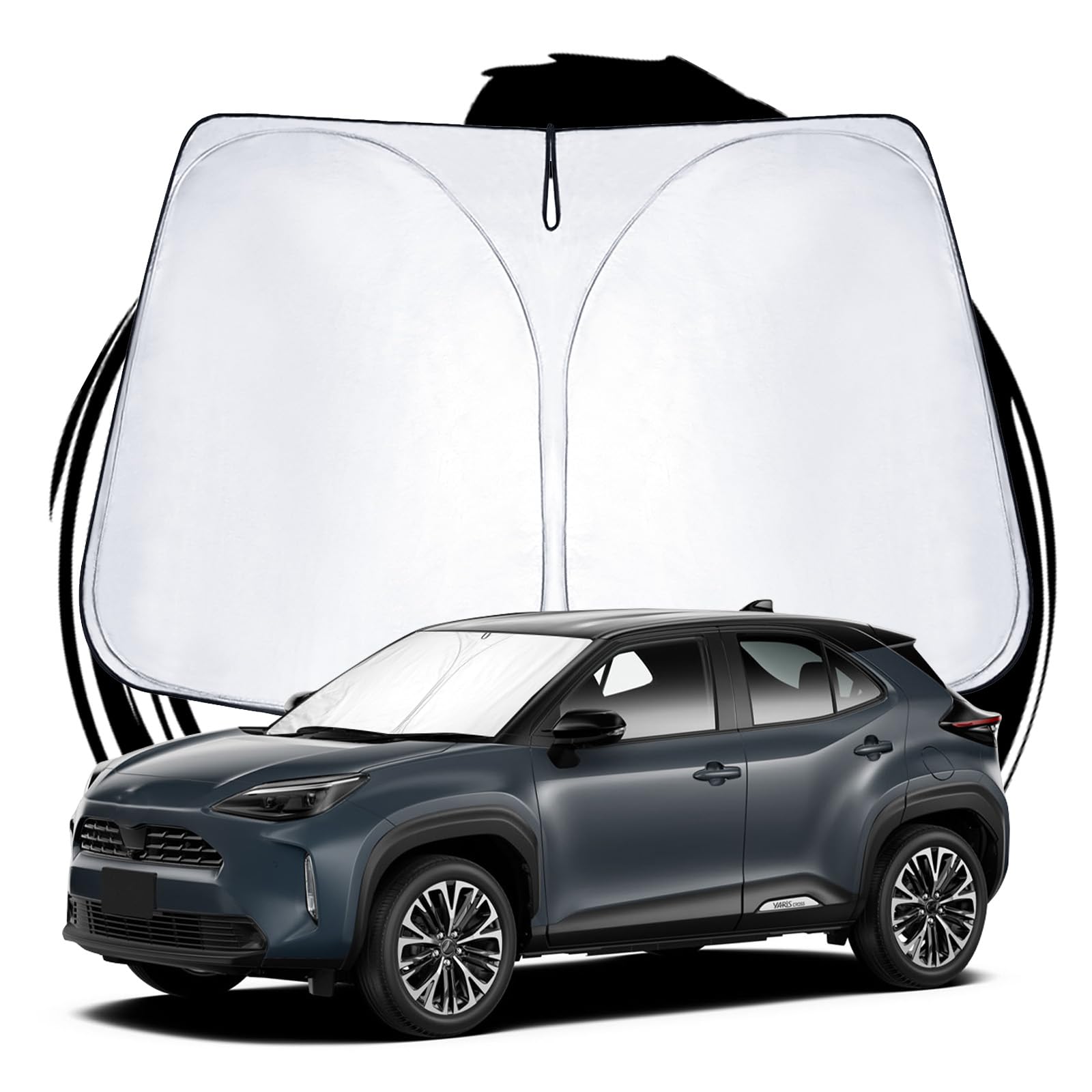 ruiya 新型 トヨタ クラウンスポーツ 16代目 専用 サンシェード フロントガラス - メンテナンス用品