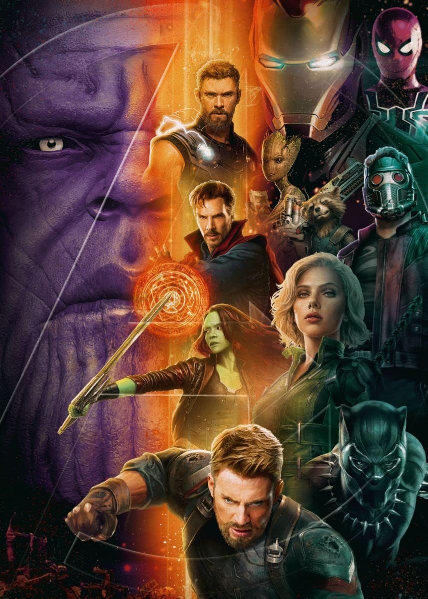 Displate - Poster en Métal - Monté sur Aimant - Marvel - Avengers ...