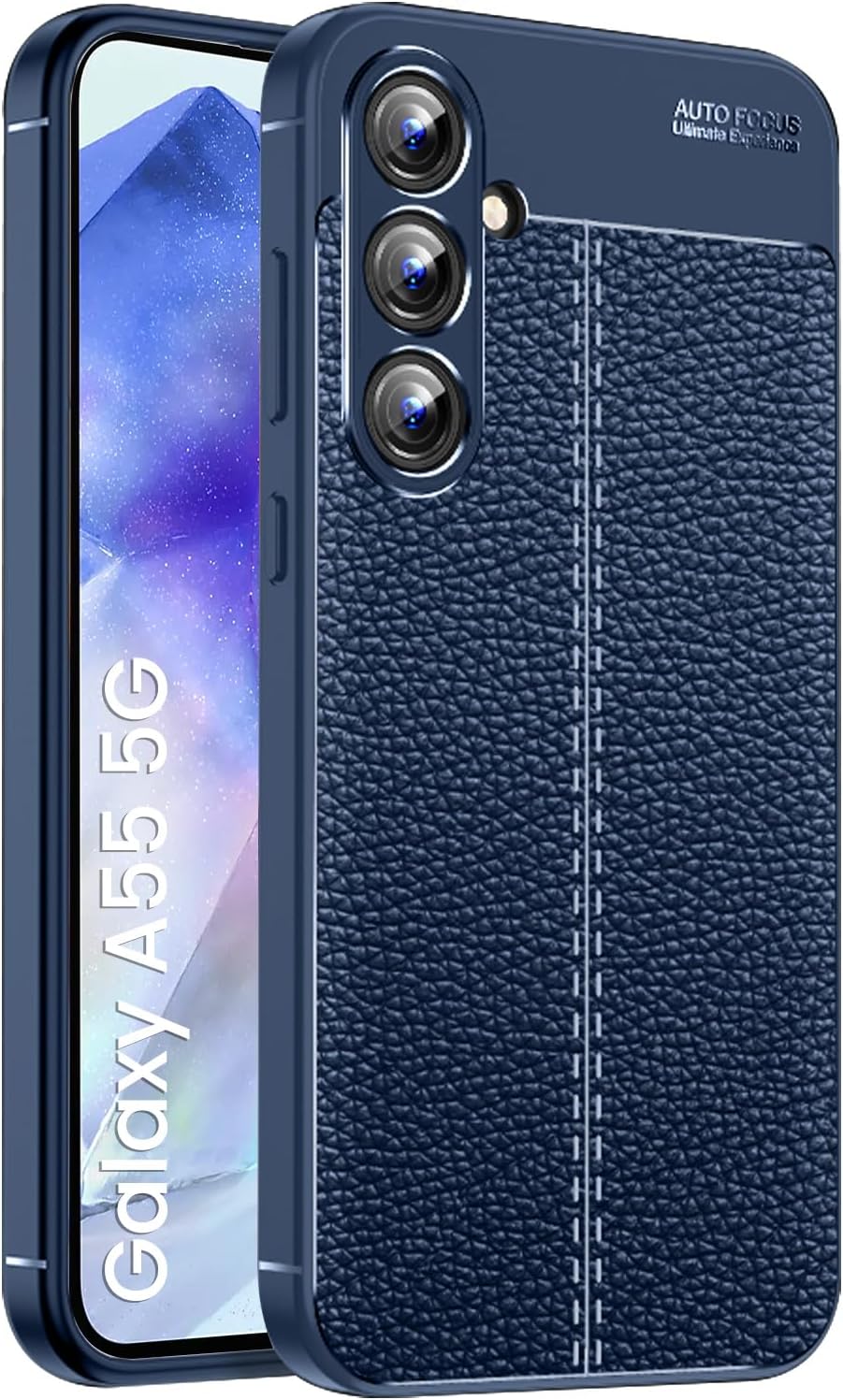 Golden Sand Cover Vegan Leather Texture Series Shockproof Armor TPU ...