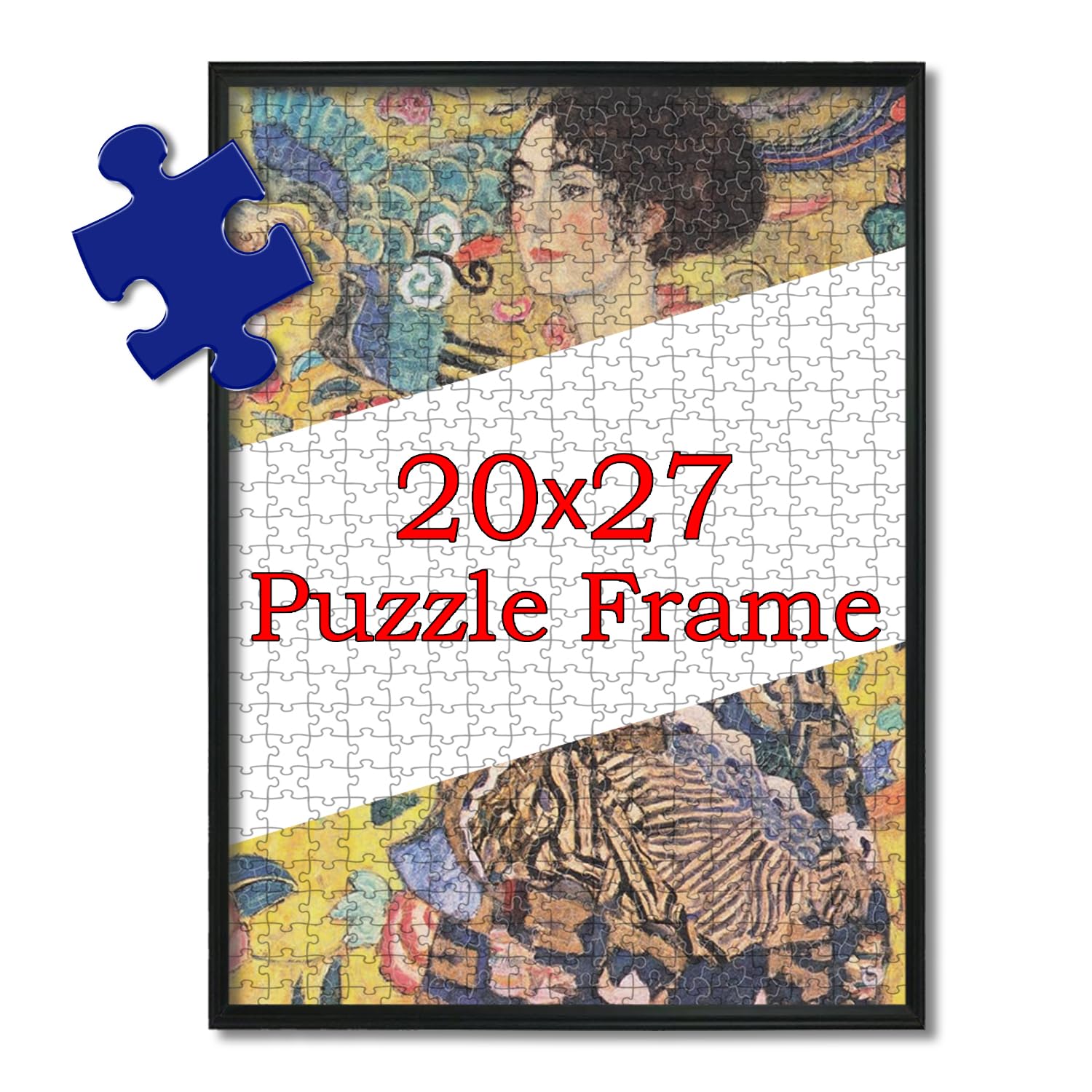 Amazon.com: CGRLVDXW Premium 20x27 Frame for Puzzle, 1000 Piece Puzzle ...