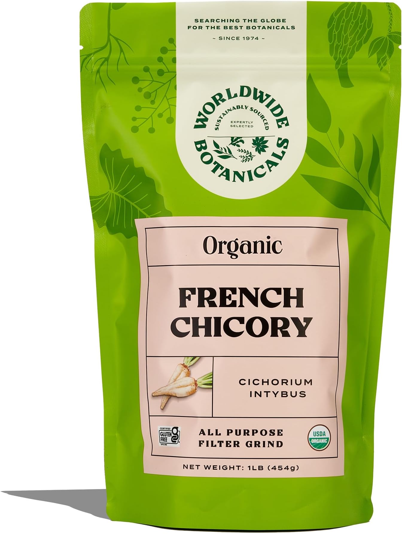 Amazon.com: Worldwide Botanicals Organic French Chicory Root - Brew ...