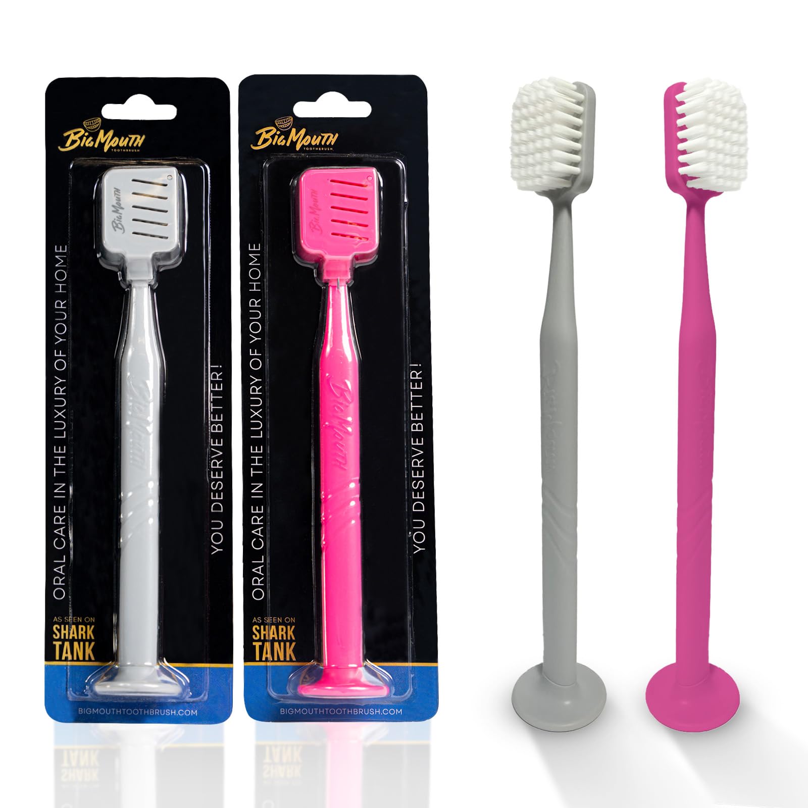 Amazon.com : Big Mouth Manual Tooth Brush - Wide Head Soft Toothbrushes ...